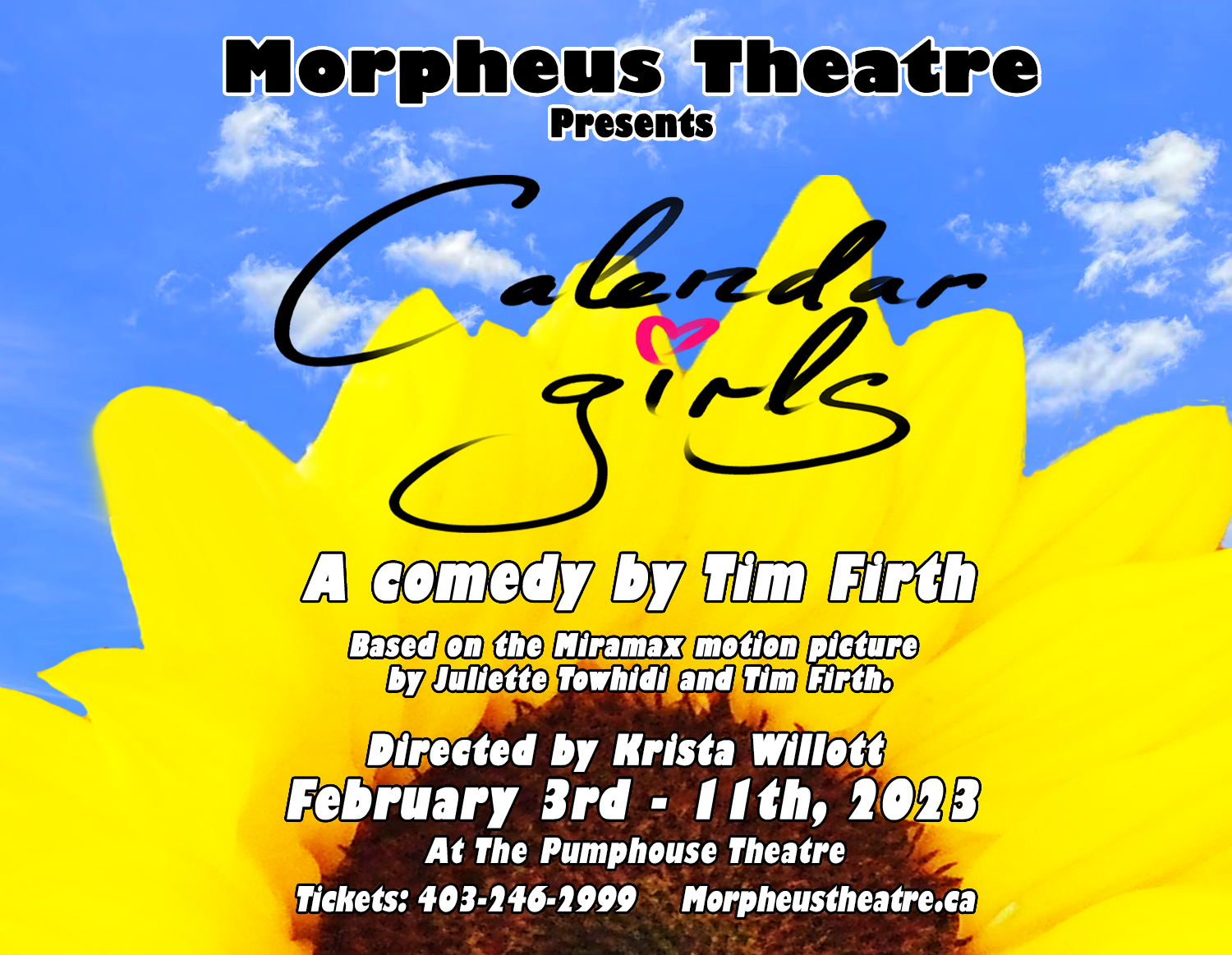 Happy New Year from our Calendar Girls! - Morpheus Theatre